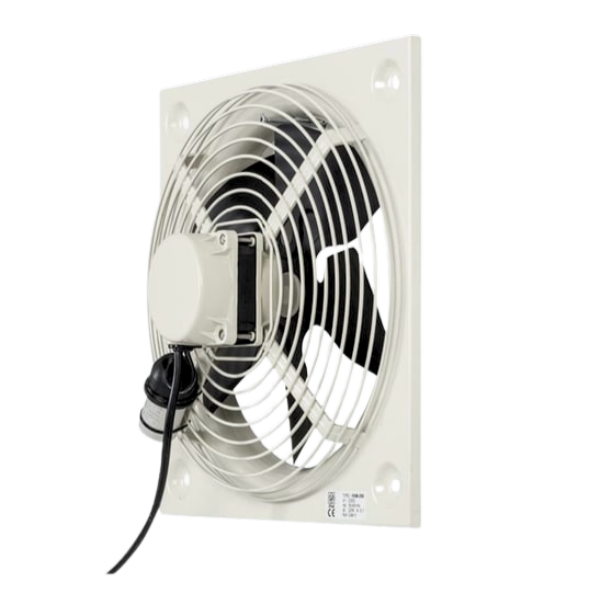 HXM-300 Soler & Palau plate mounted axial flow fan Ø300mm - Havenpoint